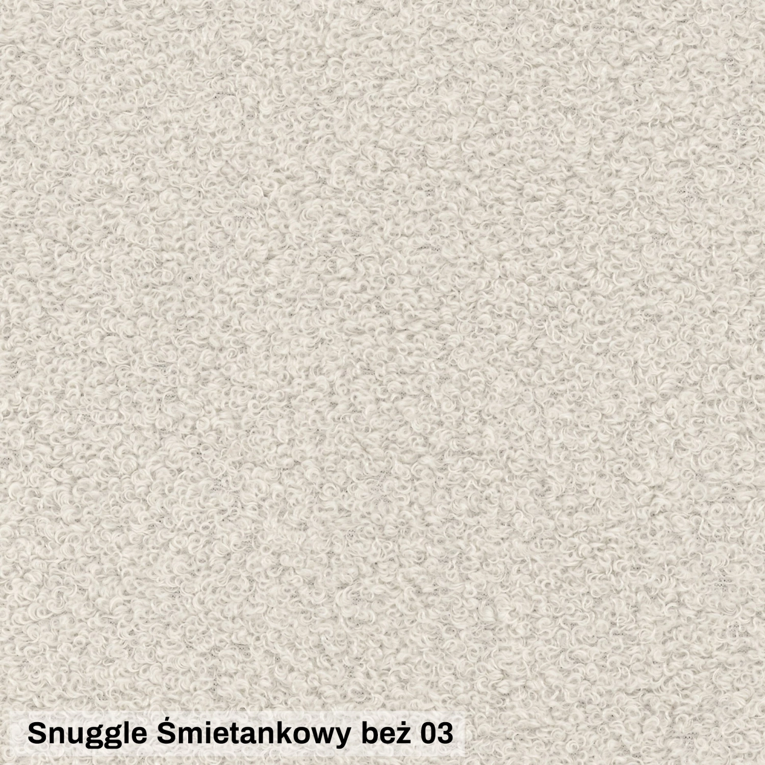 Narożnik śmietankowy beż modułowy 320x160 cm Luss boucle |MONONI.PL